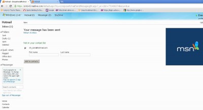 How to Send Email from Hotmail