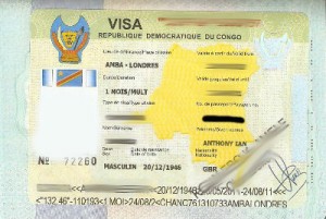 How to Get Congo Tourist Visit Visa from London