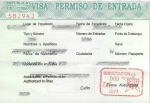 How to Get Cuba Tourist Visit Visa from London