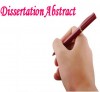 How to Write an Abstract for a Dissertation