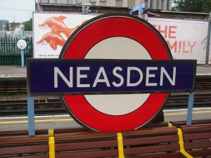 Neasden Tube Station London