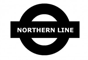 Northern Tube Line in London