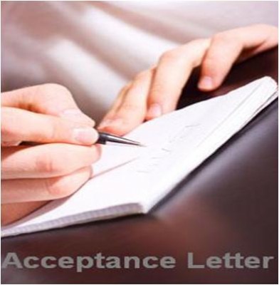 Training Acceptance Letter
