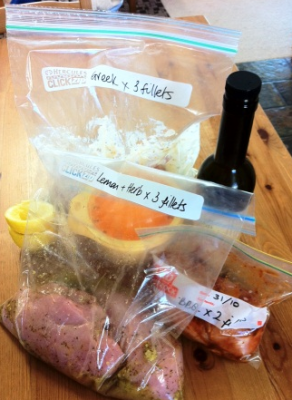 Freezing the Marinated Meat