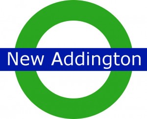 New Addington Tram Stop in London