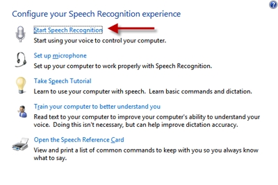 How to Use Speech Recognition in Windows 7