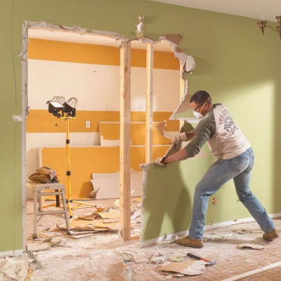 How to Demolish a Drywall