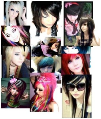 How to Style Your Scene Hair