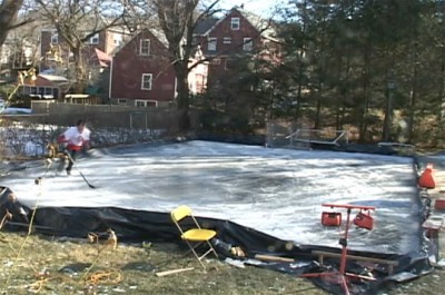 How to Build an Ice Skating Rink
