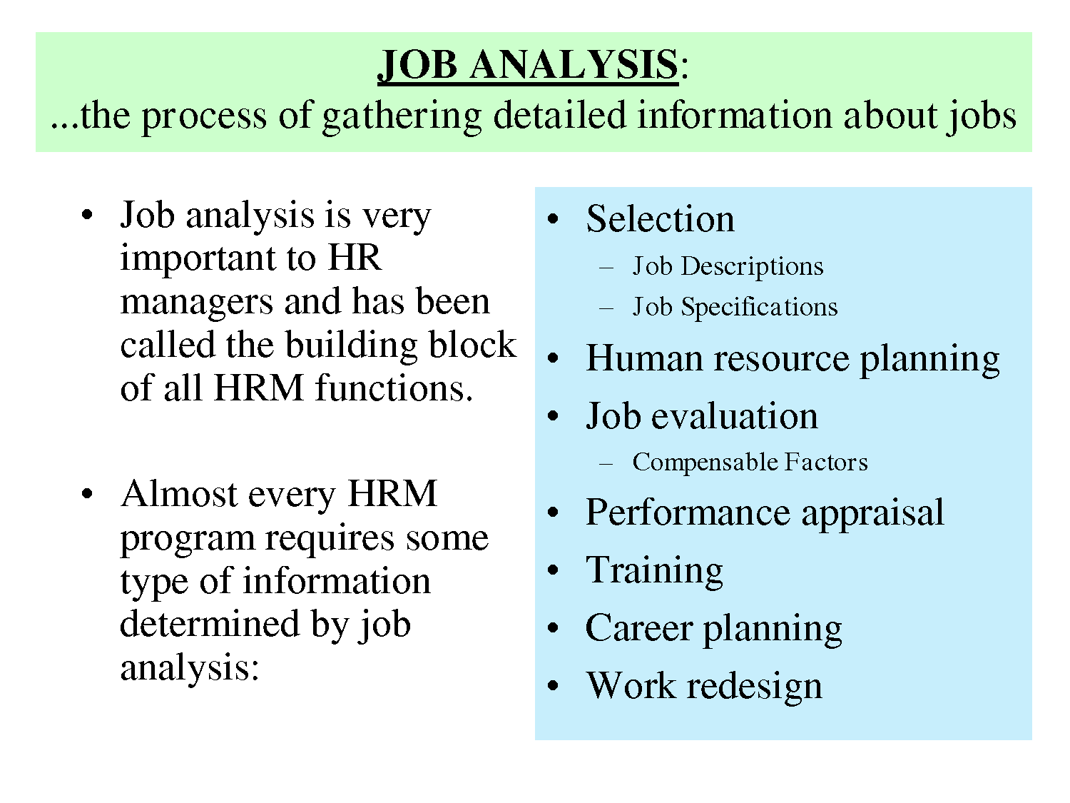 Difference Between Job Analysis And Job Description Difference Between Job Analysis And Job Description