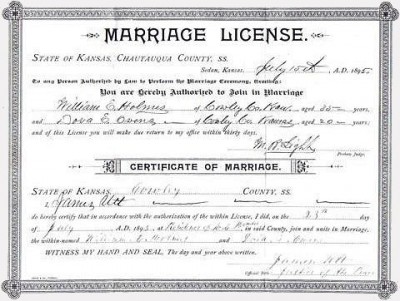 How to Get a Marriage License in Kansas