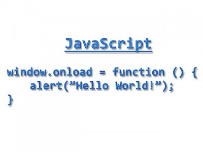 How to Use Onload in Javascript