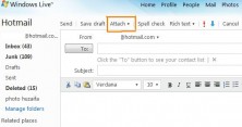 How to Add an Attachment in Hotmail