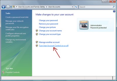How to Disable User Account Control in Windows Vista