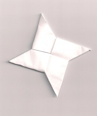 How to Make a Throwing Star Out of Paper